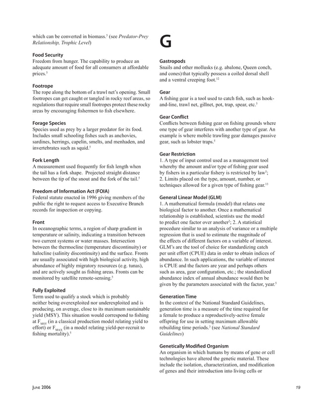 FISH DICTIONARY (GLOSSARY) | PDF | Fishing Sports | Sports