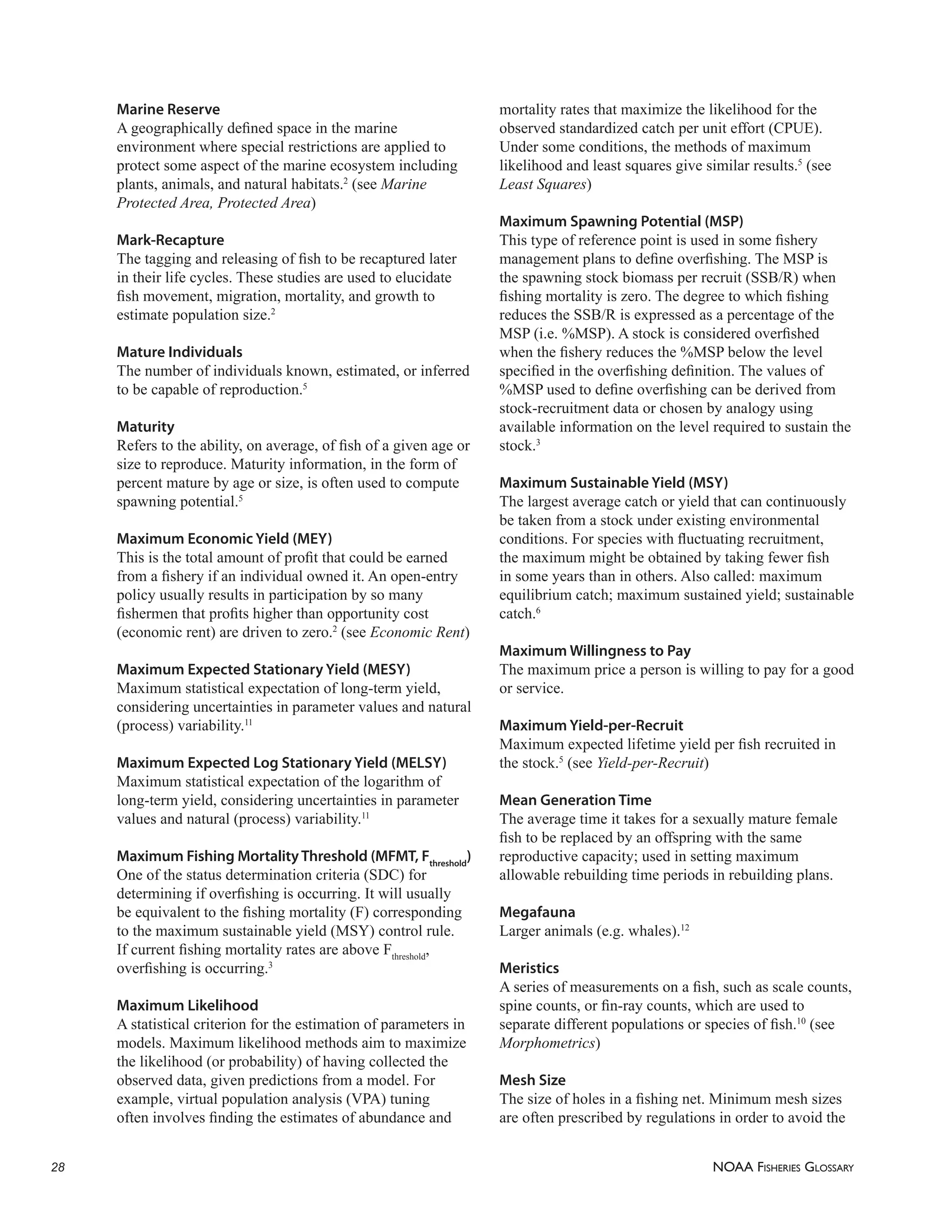 Fish Dictionary (Glossary) A TO Z | PDF