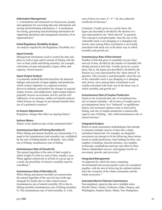 Fish Dictionary (Glossary) A TO Z | PDF