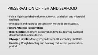Spoilage and contamination of EGG, POULTRY & FISH | PPTX