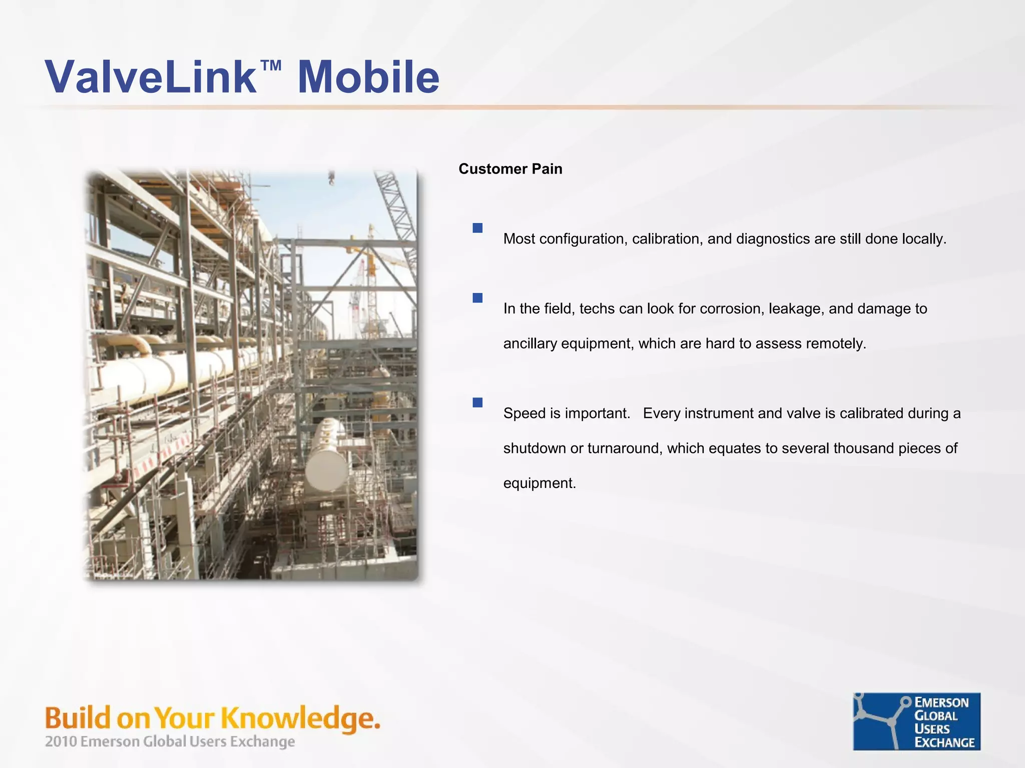 Fisher FIELDVUE Instrument ValveLink Mobile Update | PPT
