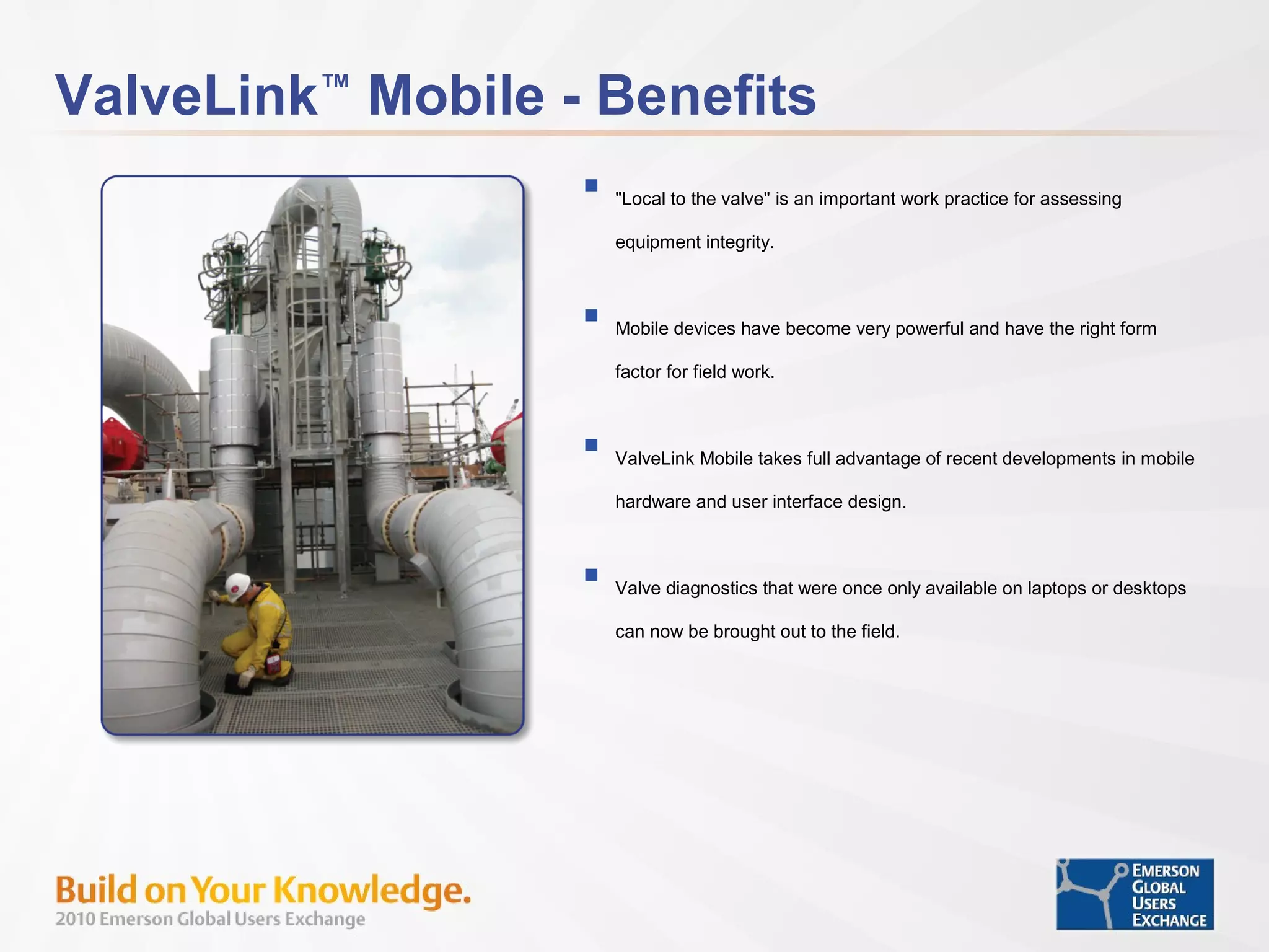 Fisher FIELDVUE Instrument ValveLink Mobile Update | PPT