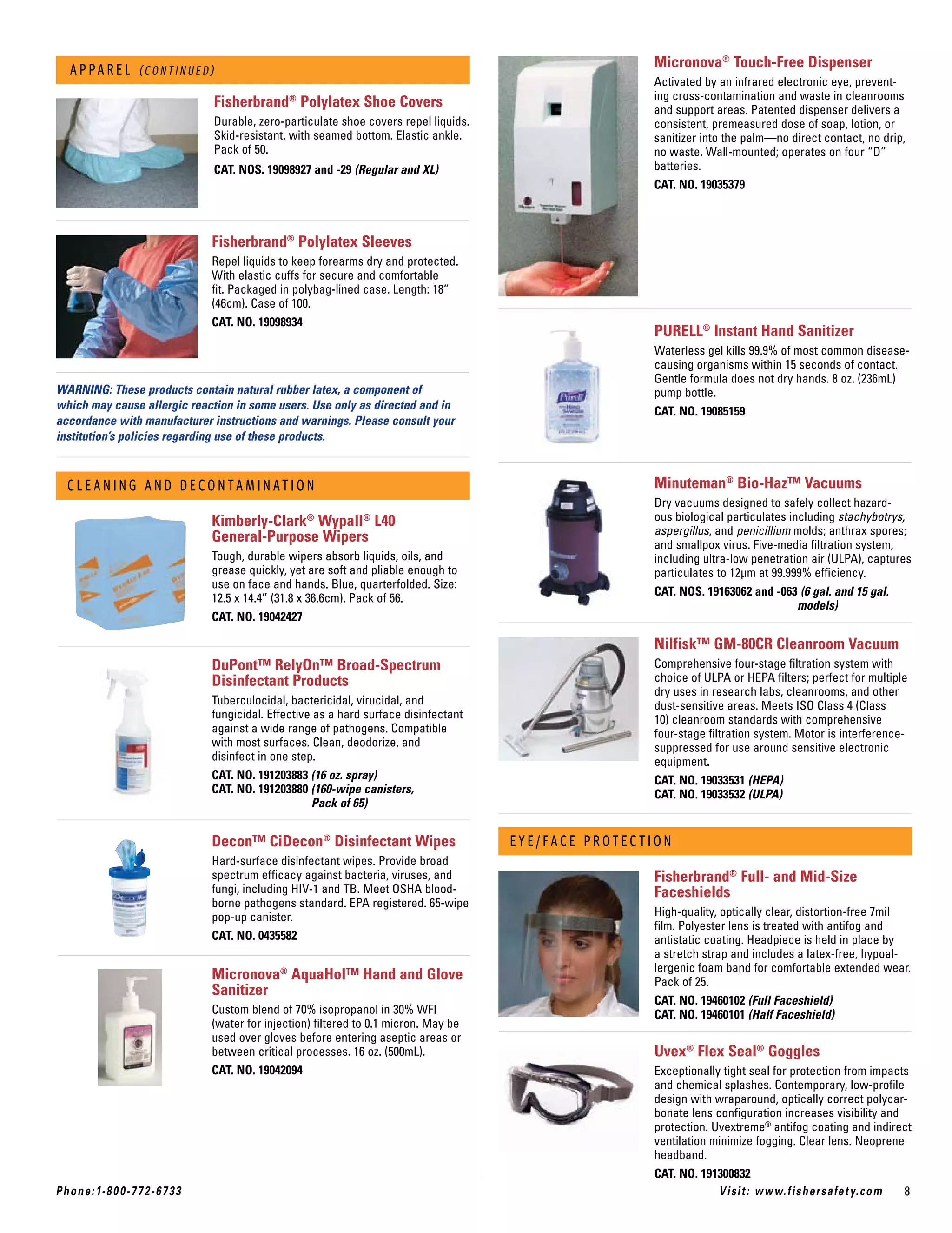 Fisher laboratory-hazards-safety-guide | PDF