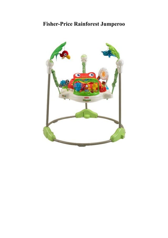 Fisher price rainforest jumperoo | PDF | Parenting Babies and Toddlers ...