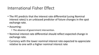 Fisher effect Simple Example | PDF