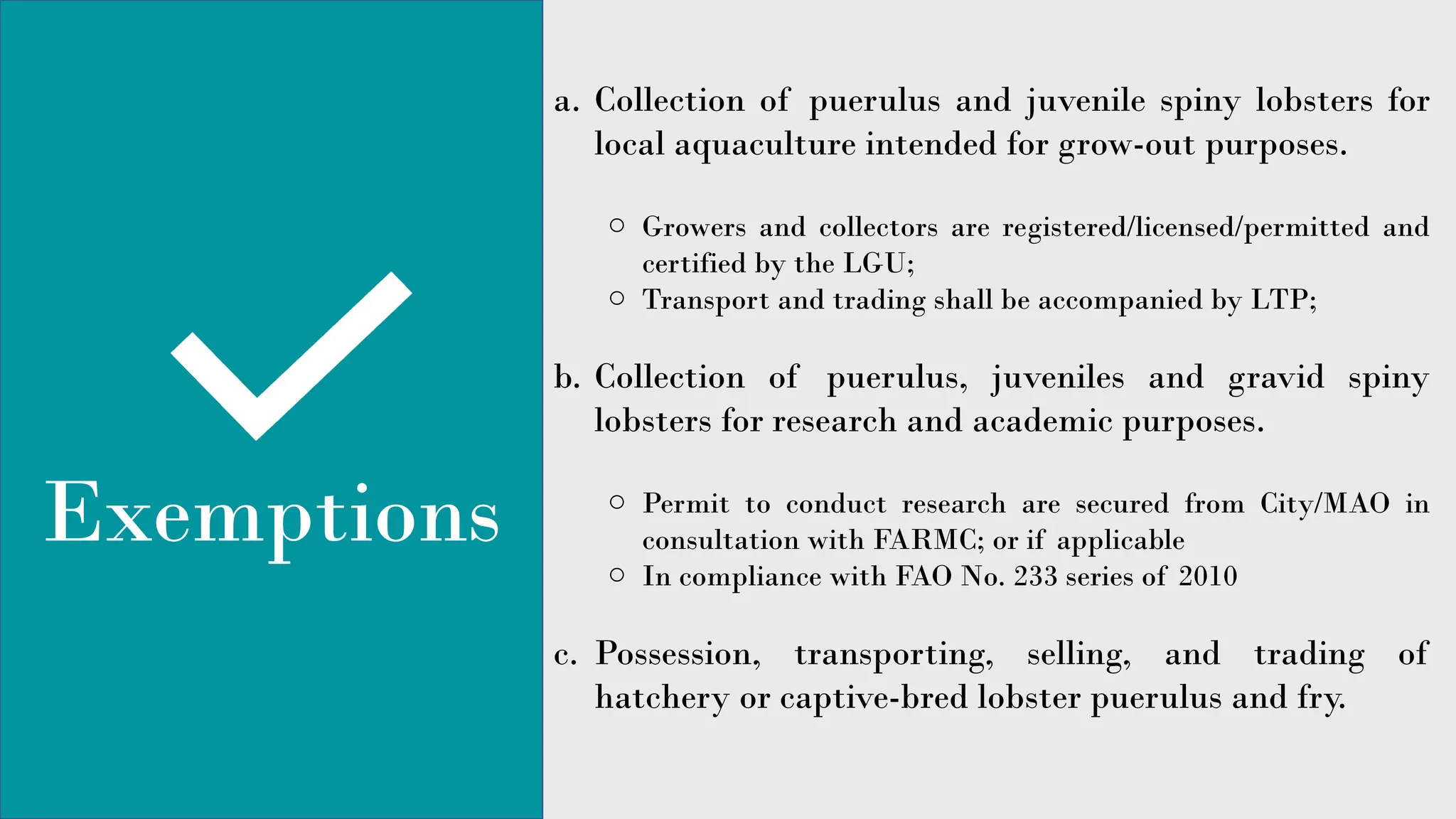 DA BFAR - Fisheries Administrative Orders.pptx