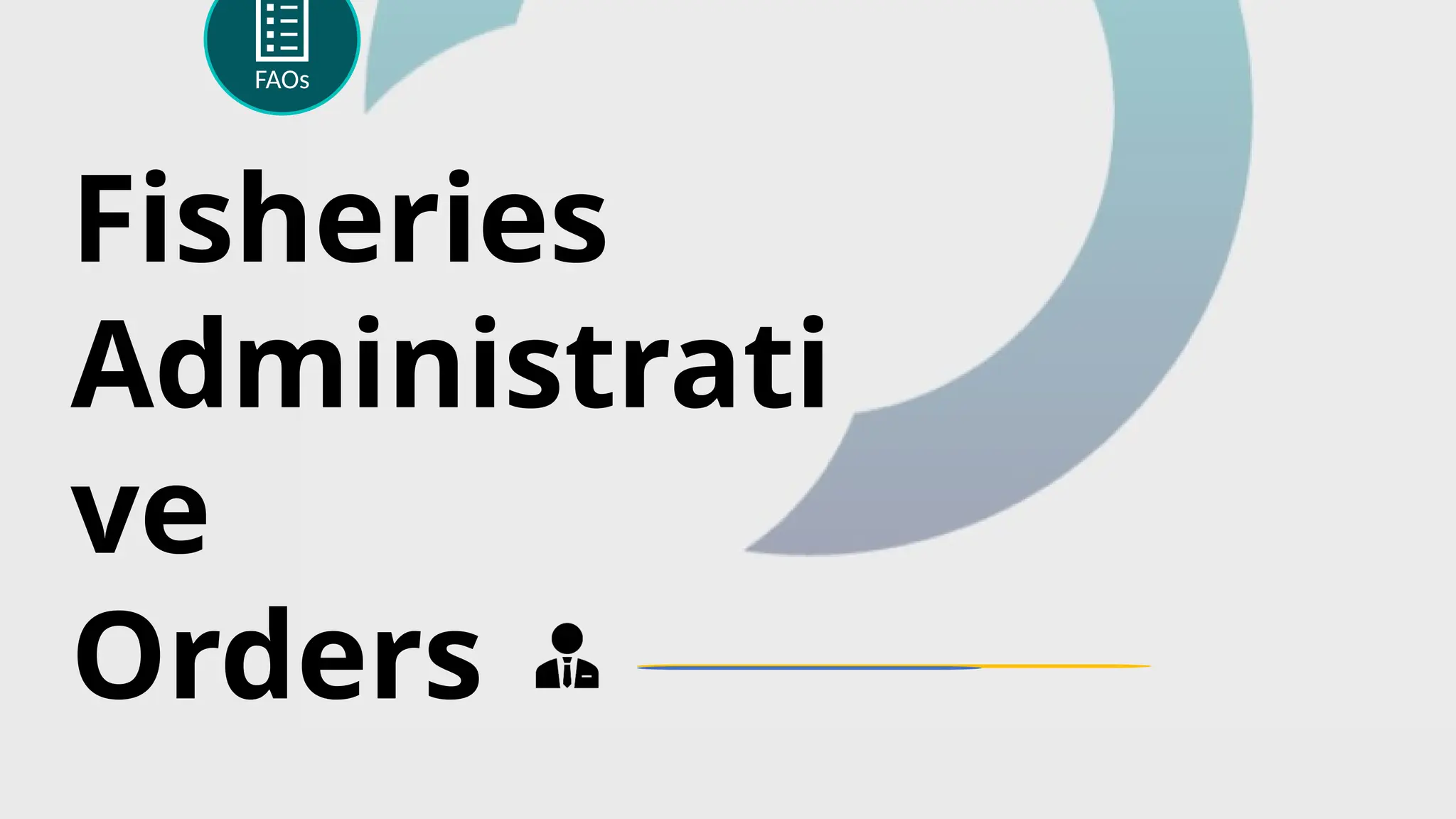DA BFAR - Fisheries Administrative Orders.pptx