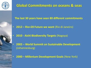 Fisheries, food security and our commitments on oceans and seas | PPTX