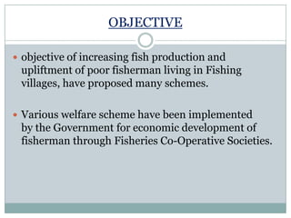 Fisheries cooperative societies | PPTX