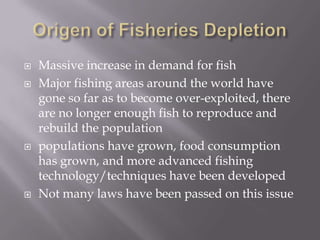 Fisheries depletion | PPTX