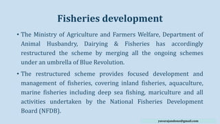 Fisheries development vs Fisheries for development | PPT
