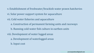 Fisheries development vs Fisheries for development | PPTX
