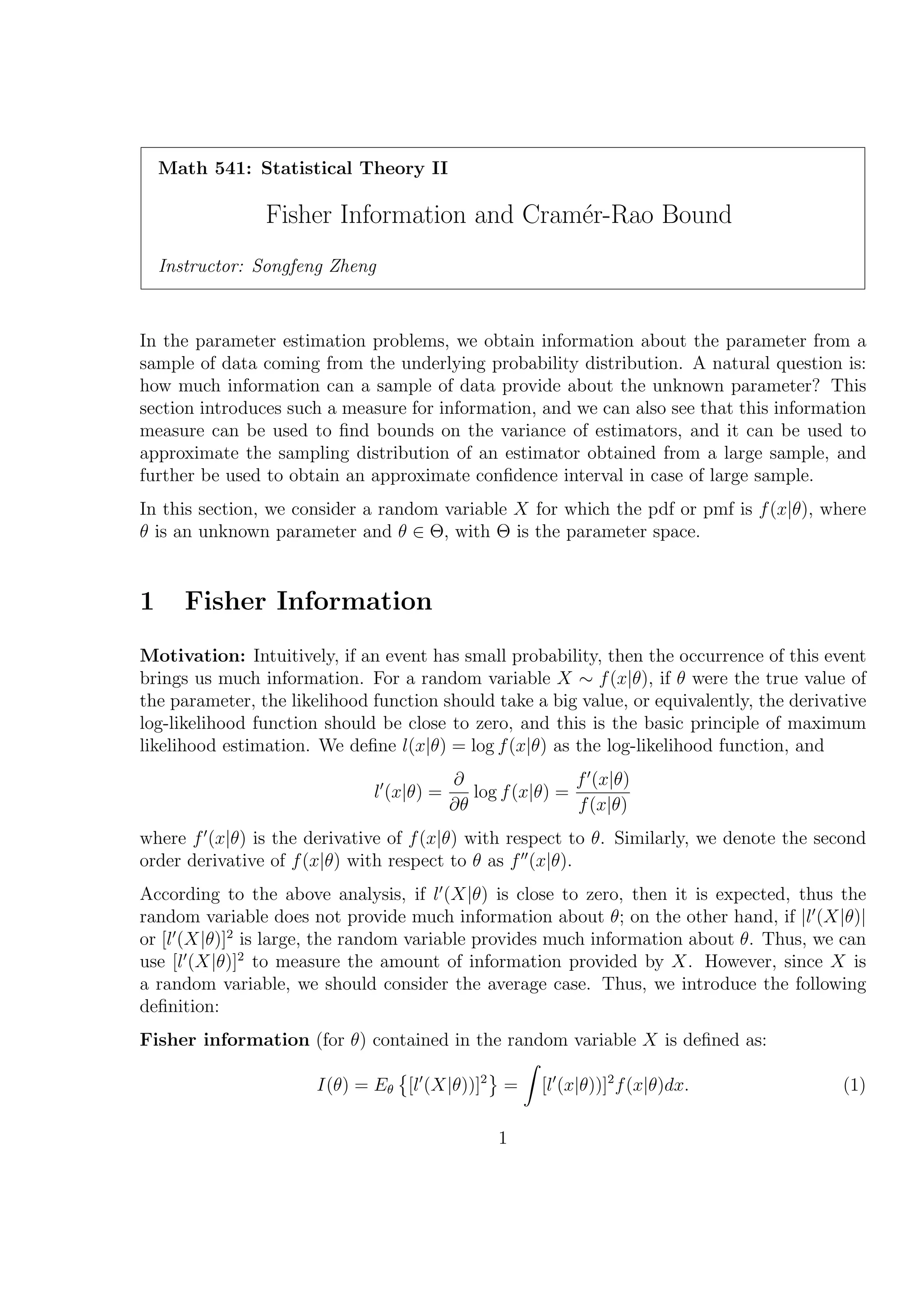 Fisher_info_ppt and mathematical process to find time domain and frequency domain signal.pdf