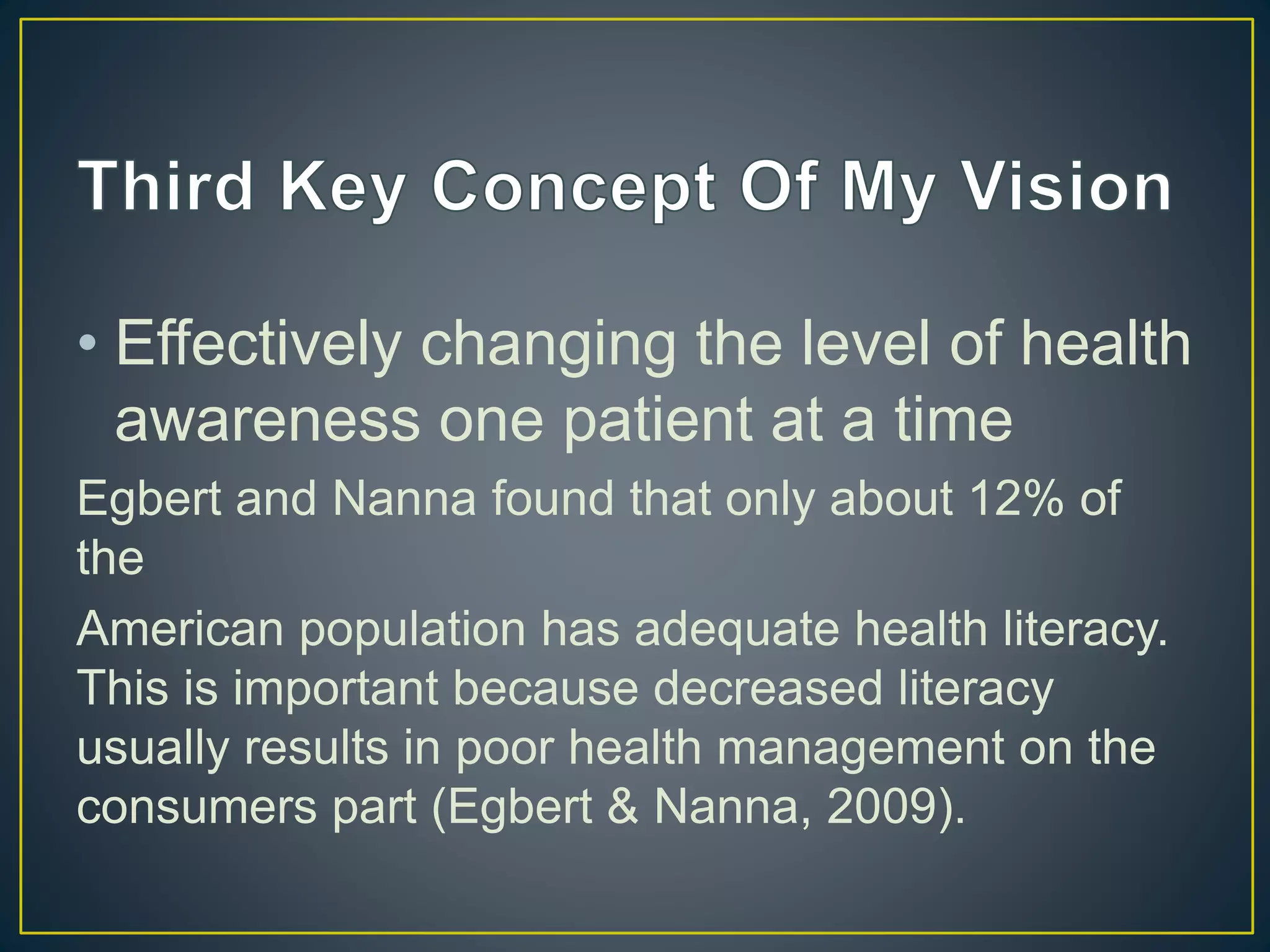 nursing leadership vision | PPTX
