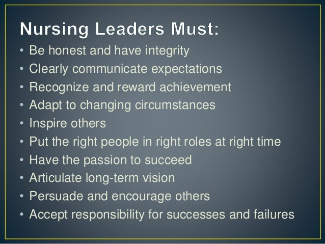 Nursing Leadership Vision nursing-leadership-vision