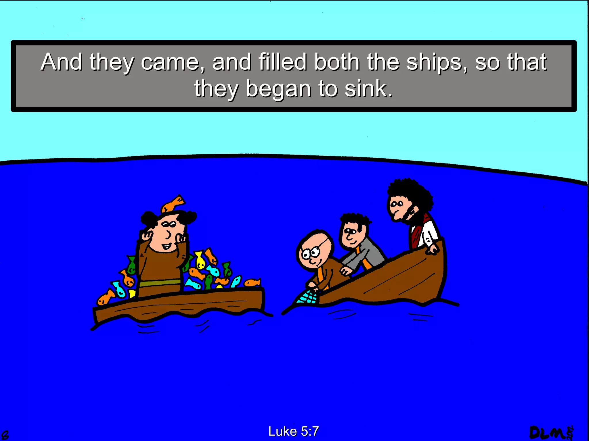 Fishers of Men; Jesus Catches a Multitude of Fish | ODP