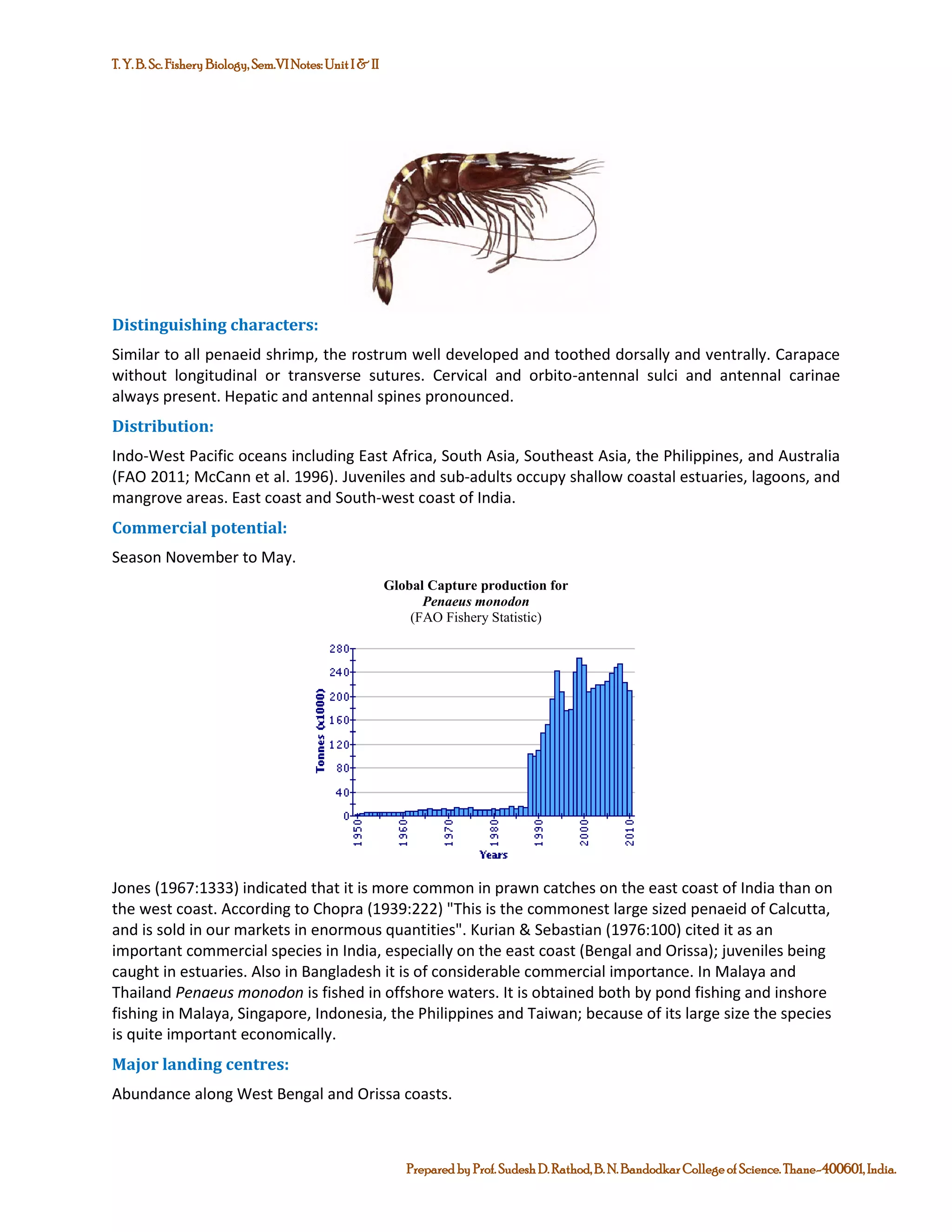 Marine Commercial Fin- fish and Shell-finsh Fisheries of India | PDF