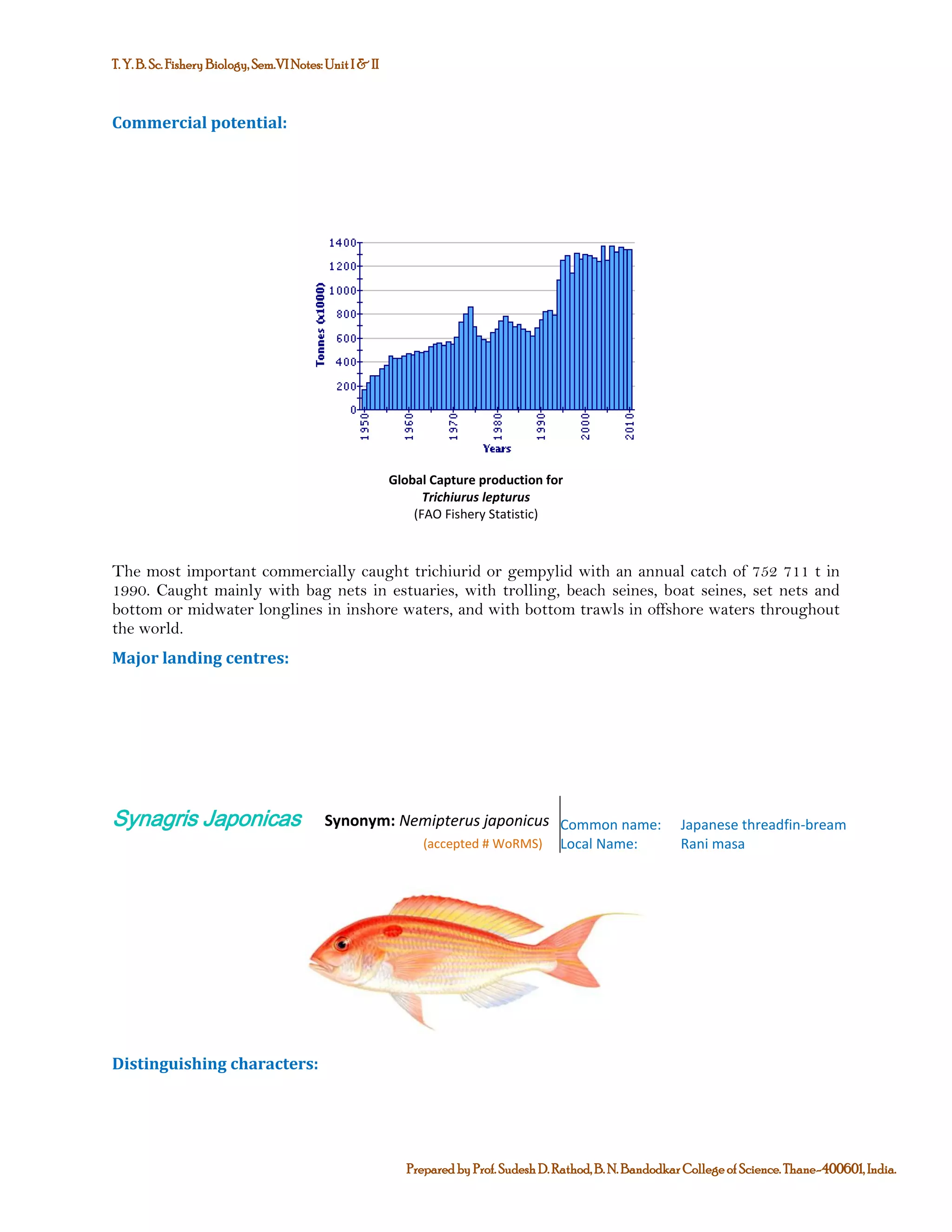 Marine Commercial Fin- fish and Shell-finsh Fisheries of India | PDF