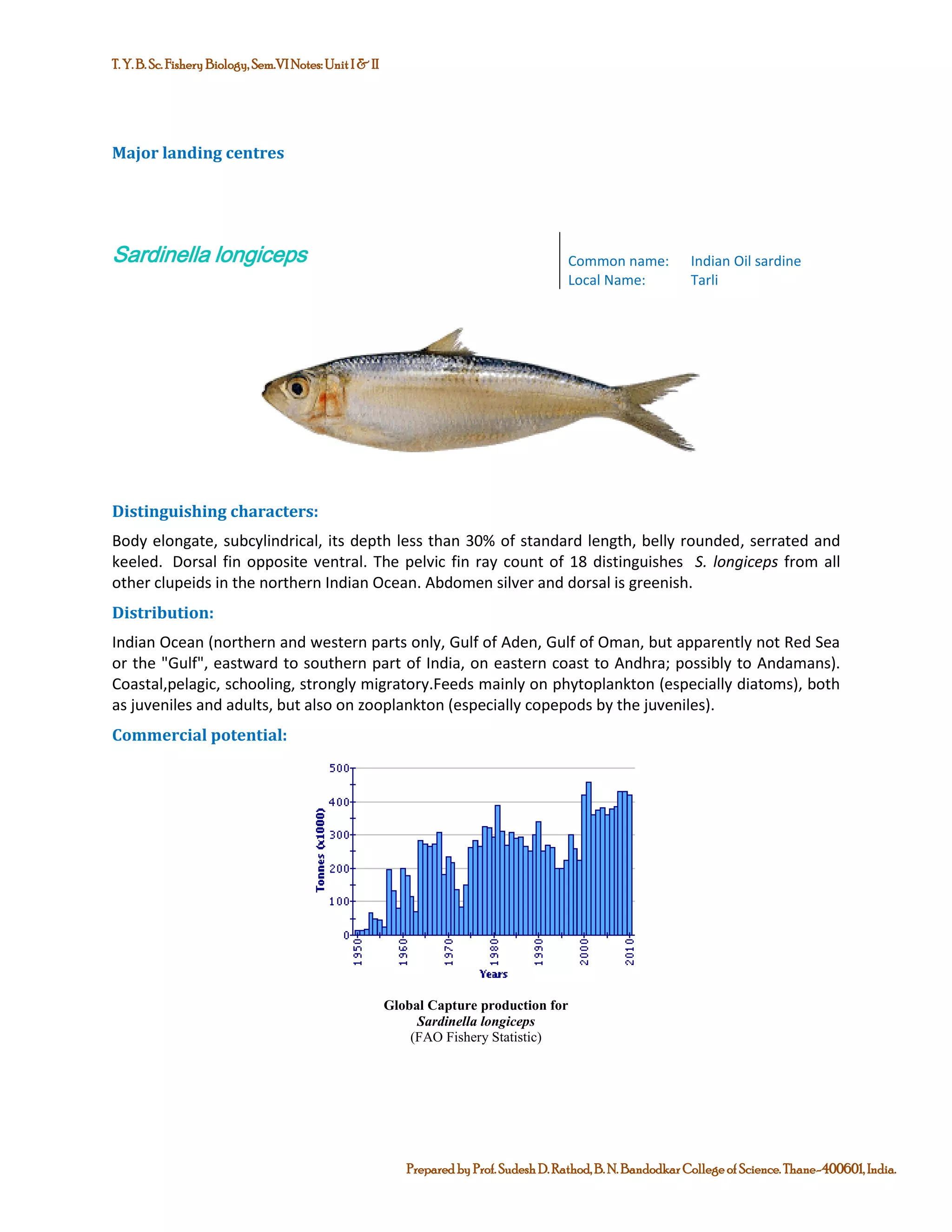 Marine Commercial Fin- fish and Shell-finsh Fisheries of India | PDF