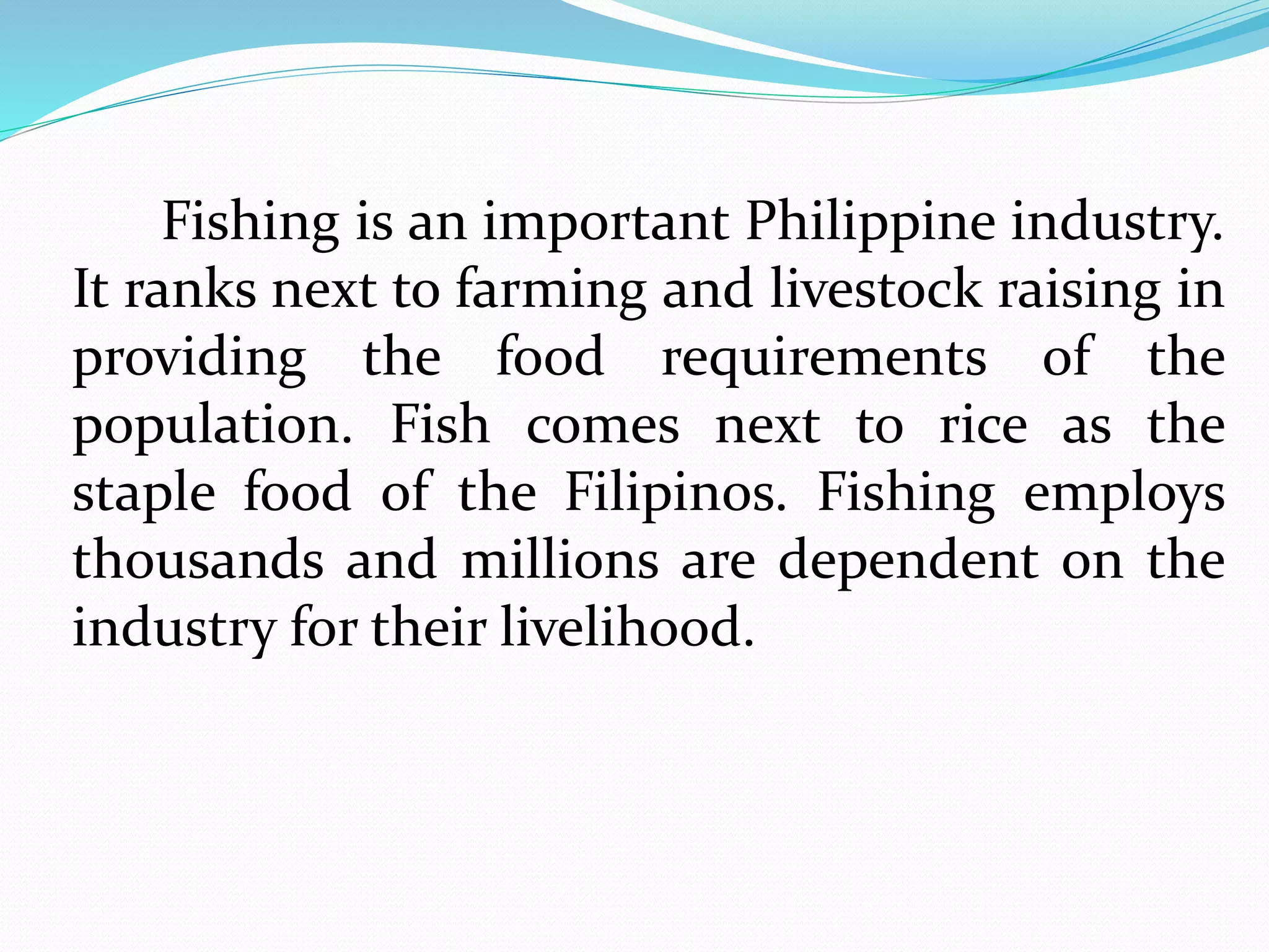 Fishery in Philippines | PPTX