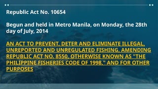 Philippine Fisheries Law (Chapter VI).pptx
