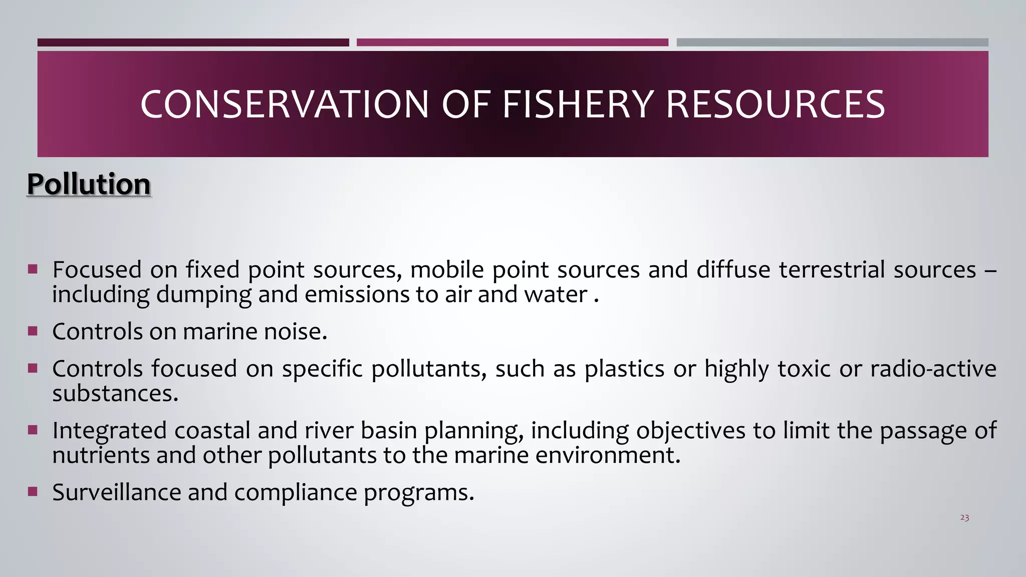 Fishery resources ppt | PPTX