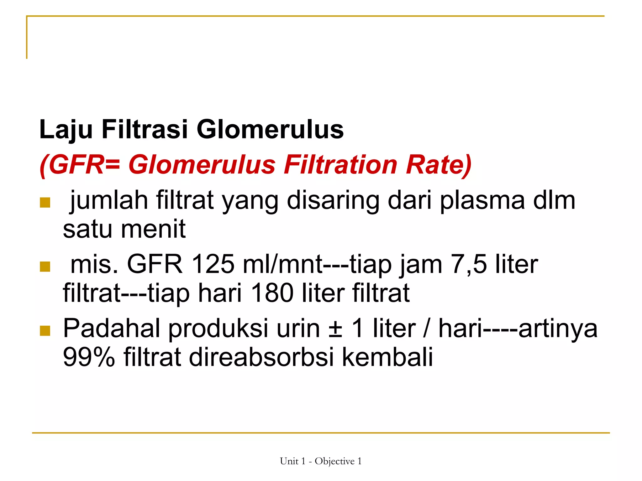 FISIOLOGI GINJAL | PPT