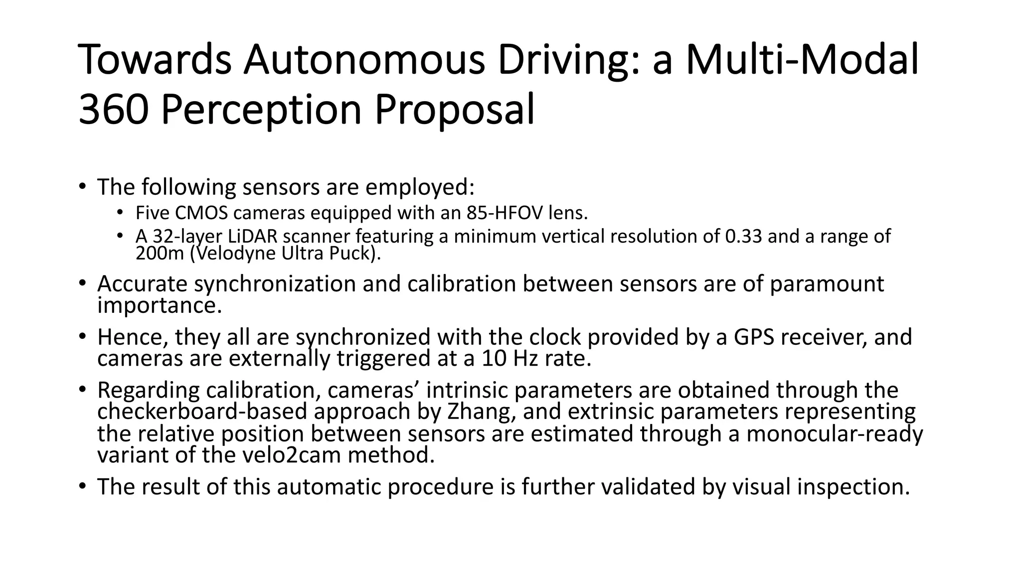 Fisheye-Omnidirectional View in Autonomous Driving III | PDF