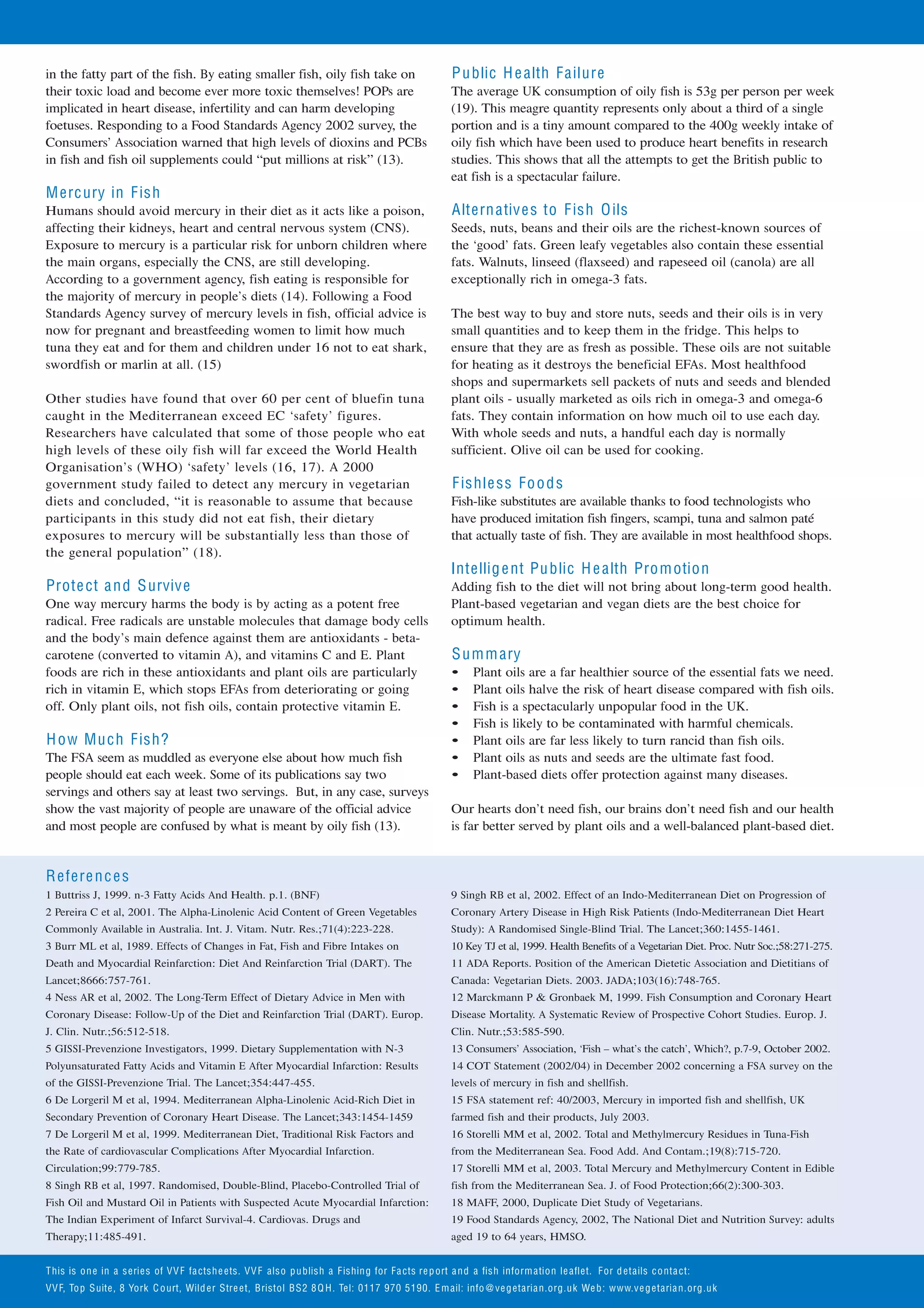 Fish Factsheet | PDF