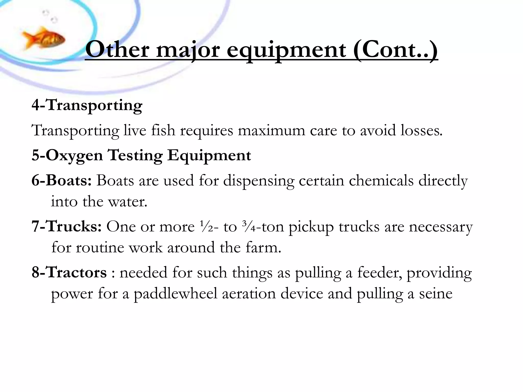 Fish farm design & construction | PPTX | Fishing Sports | Sports