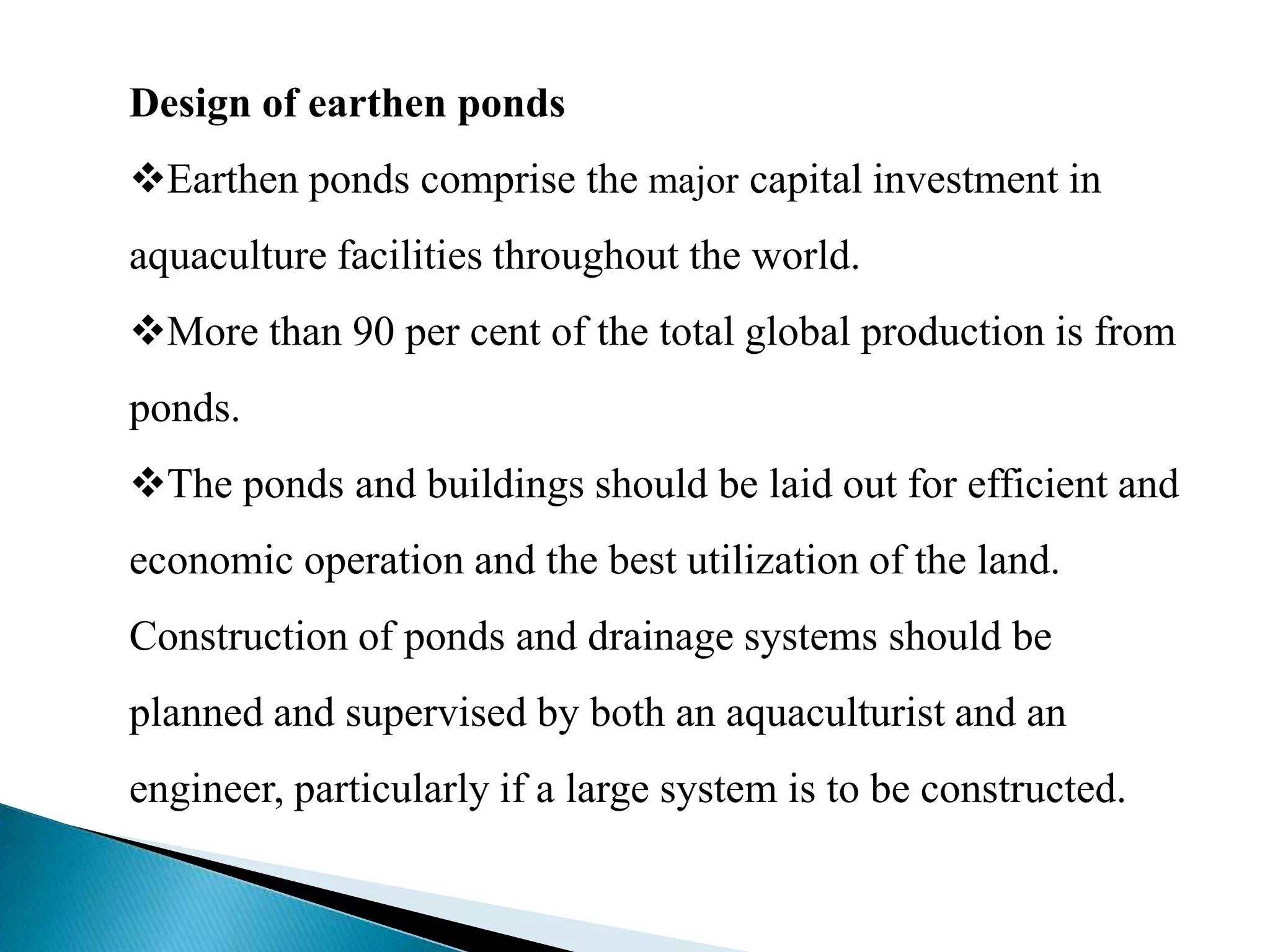 FISH FARM - DESIGN & CONSTRUCTION | PPTX