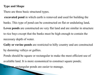FISH FARM - DESIGN & CONSTRUCTION | PPTX