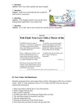 Fish finds true love english to-go | PDF