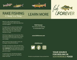Fish Forever Brochure | PPT