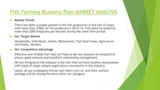 Fish framing business plan | PPTX | Agriculture | Industries