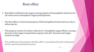 Fish haemoglobin | PPTX