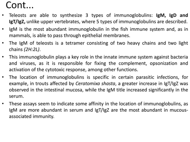 Fish immune system in improving health and aquaculture production.pptx ...