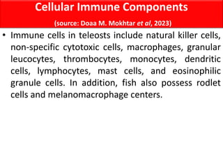 Fish immune system in improving health and aquaculture production.pptx ...