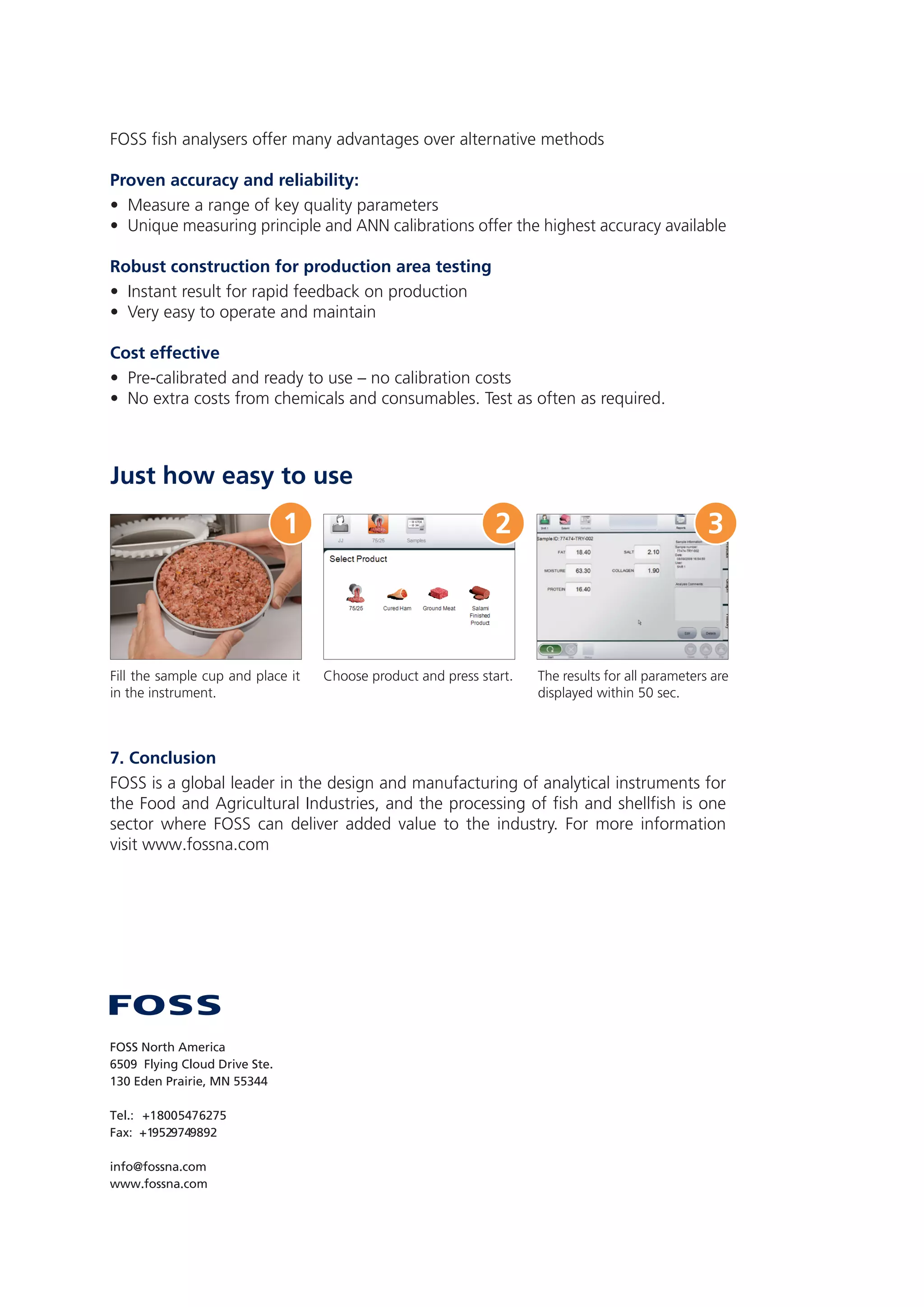 Fish Analysis Brochure | PDF