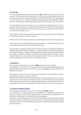 Fish Analysis Brochure | PDF