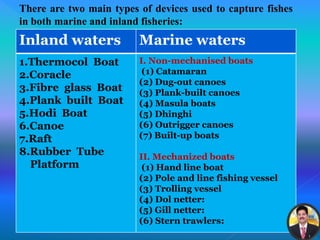 Fishing crafts | PPTX