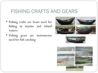 fishing crafts and gears .ppt pisciculture | PPT