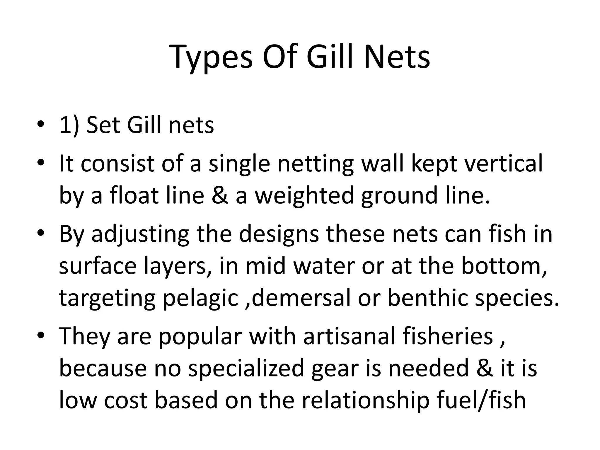 Fishing gears | PPTX