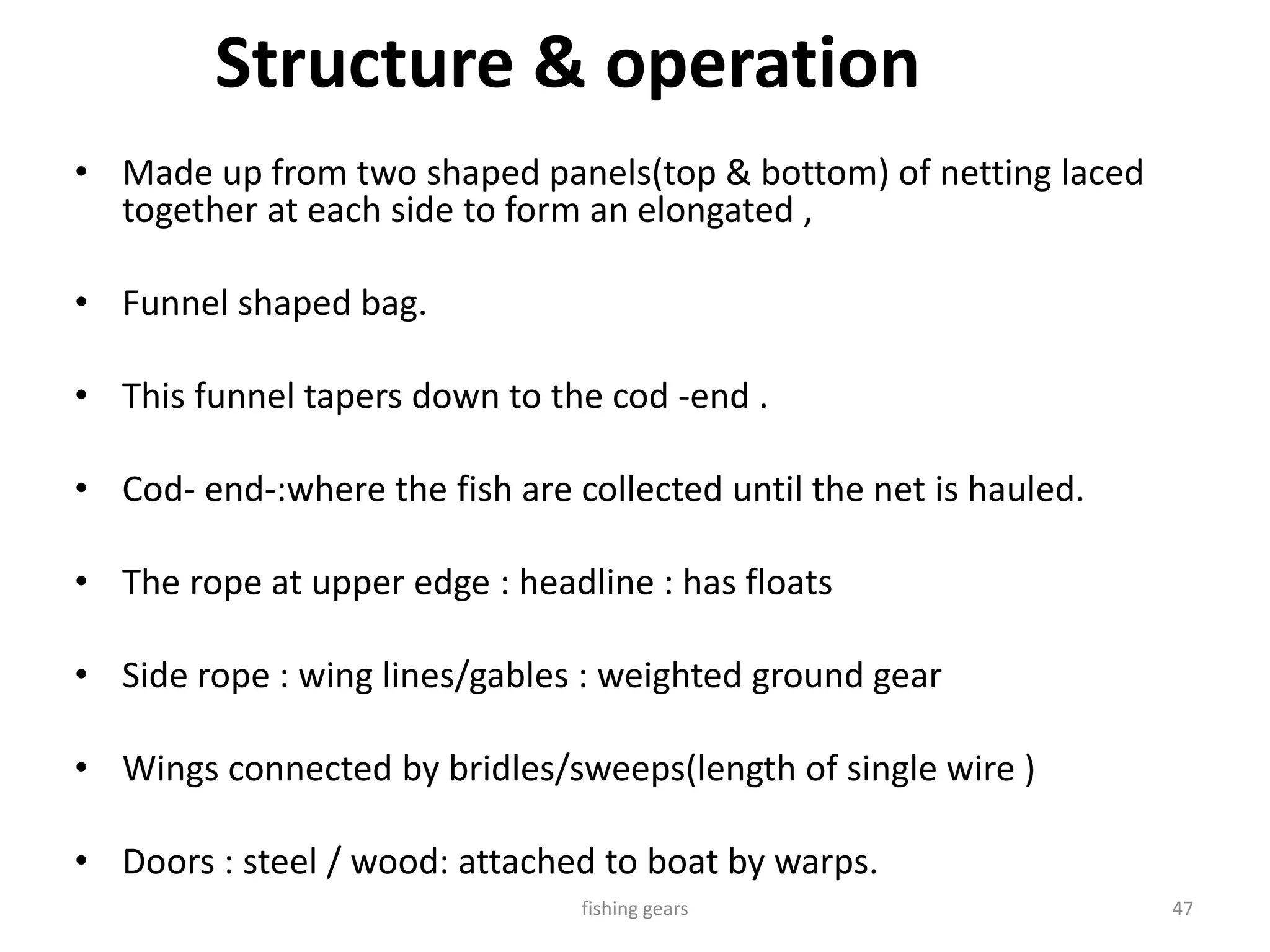 Fishing gears | PPTX