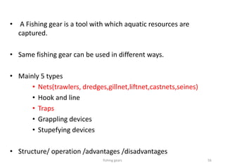 Fishing gears | PPTX