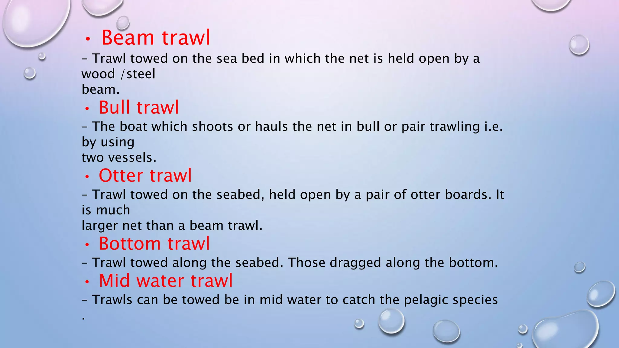 Fishing gears 10 | PPTX
