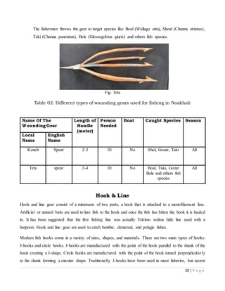 Fishing gear without net | PDF