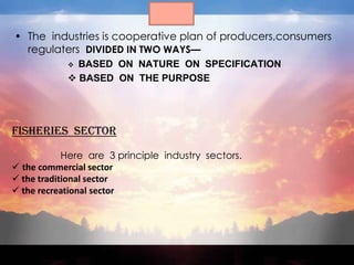Fishing industry | PPTX