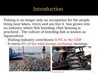 Fishing industry in pakistan | PPTX