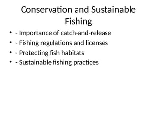 Fishing_Presentation and benefits and art | PPTX